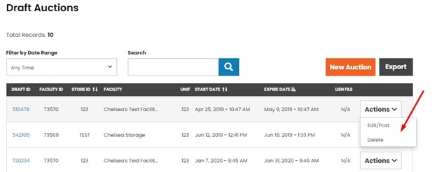 How-To Use the “Save as Draft” Feature – StorageTreasures Help Center